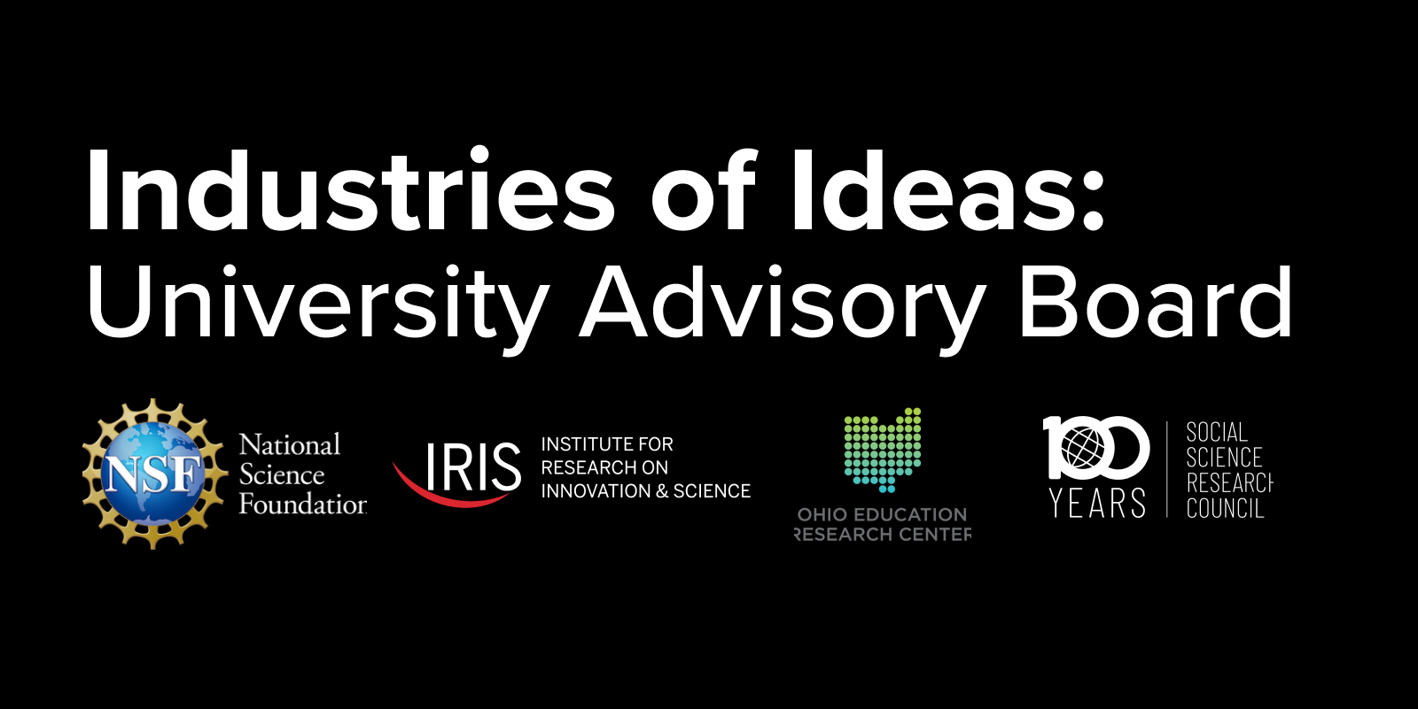 University Advisory Board – Social Science Research Council (SSRC)