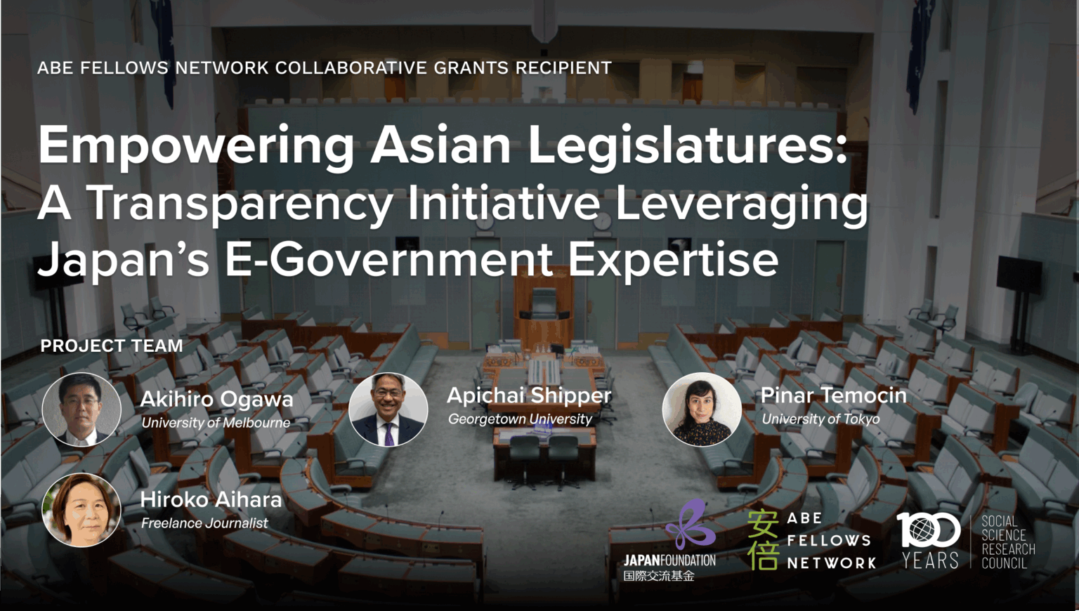 2025 Abe Fellows Network Research Grant Awardees – Social Science ...