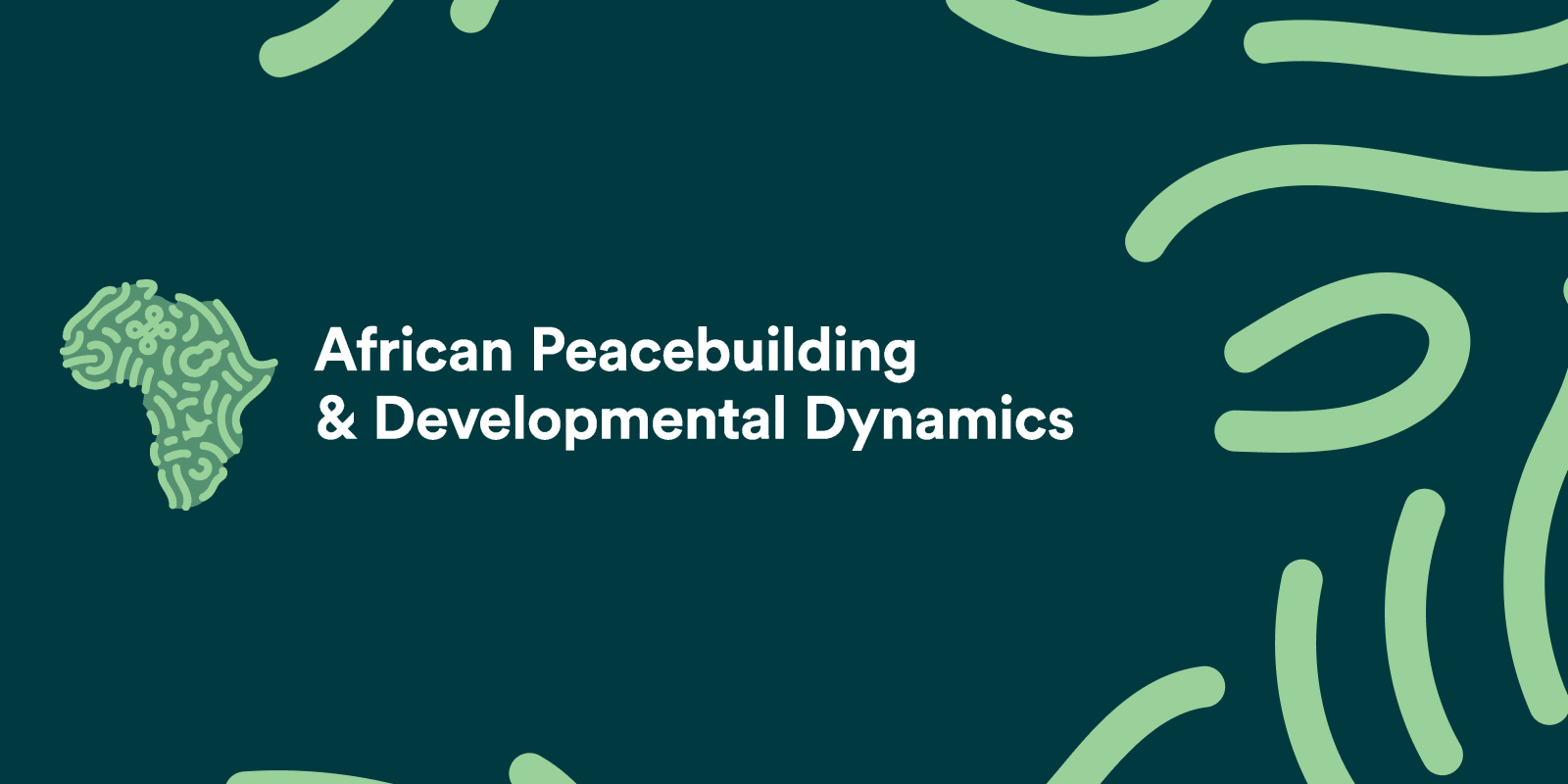Introducing the African Peacebuilding and Developmental Dynamics (APDD ...